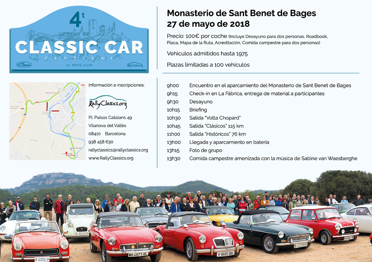 Classic Car Festival, en marcha - RallyClassics | RallyClassics.org ...