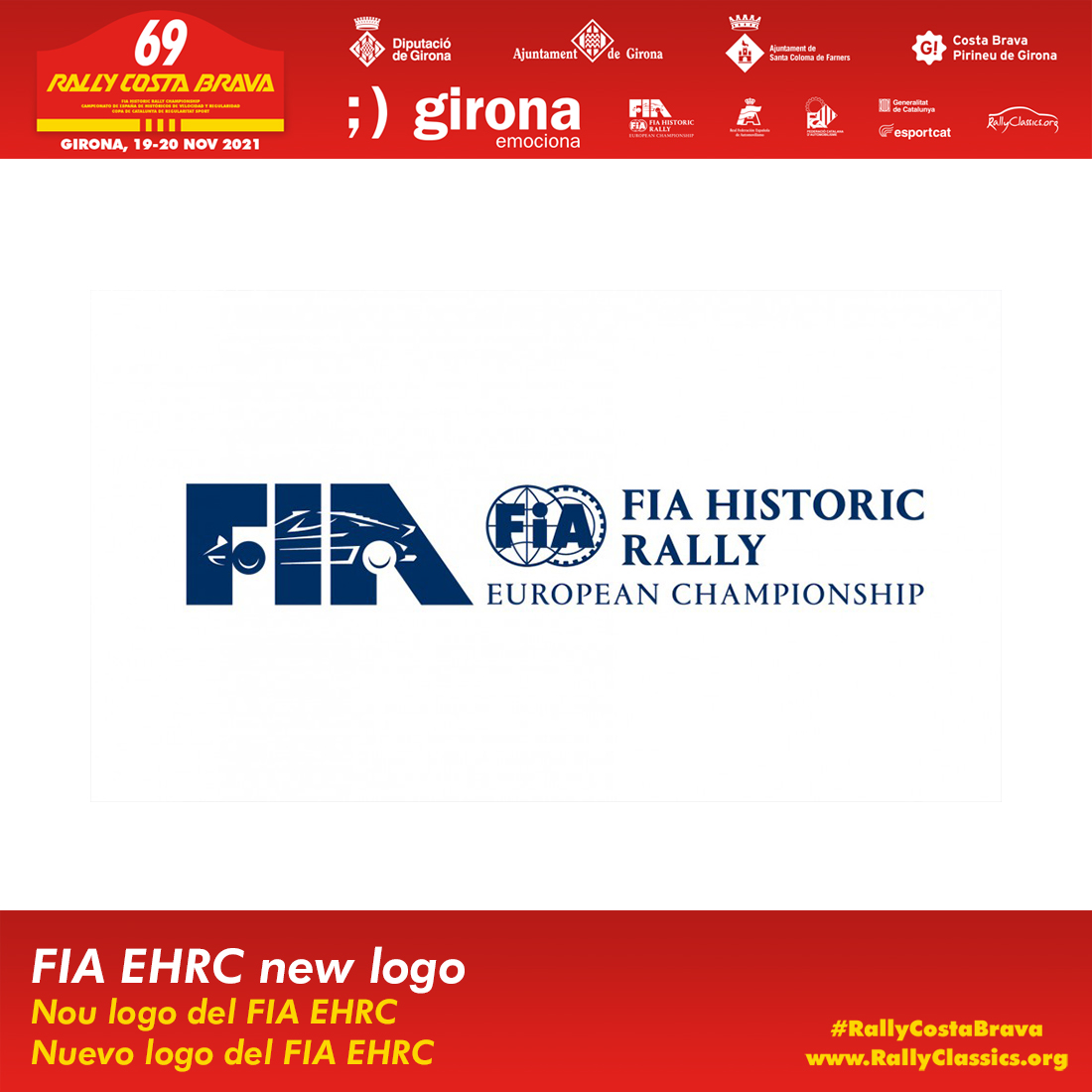 New logo for the FIA European Historic Rally Championship ...